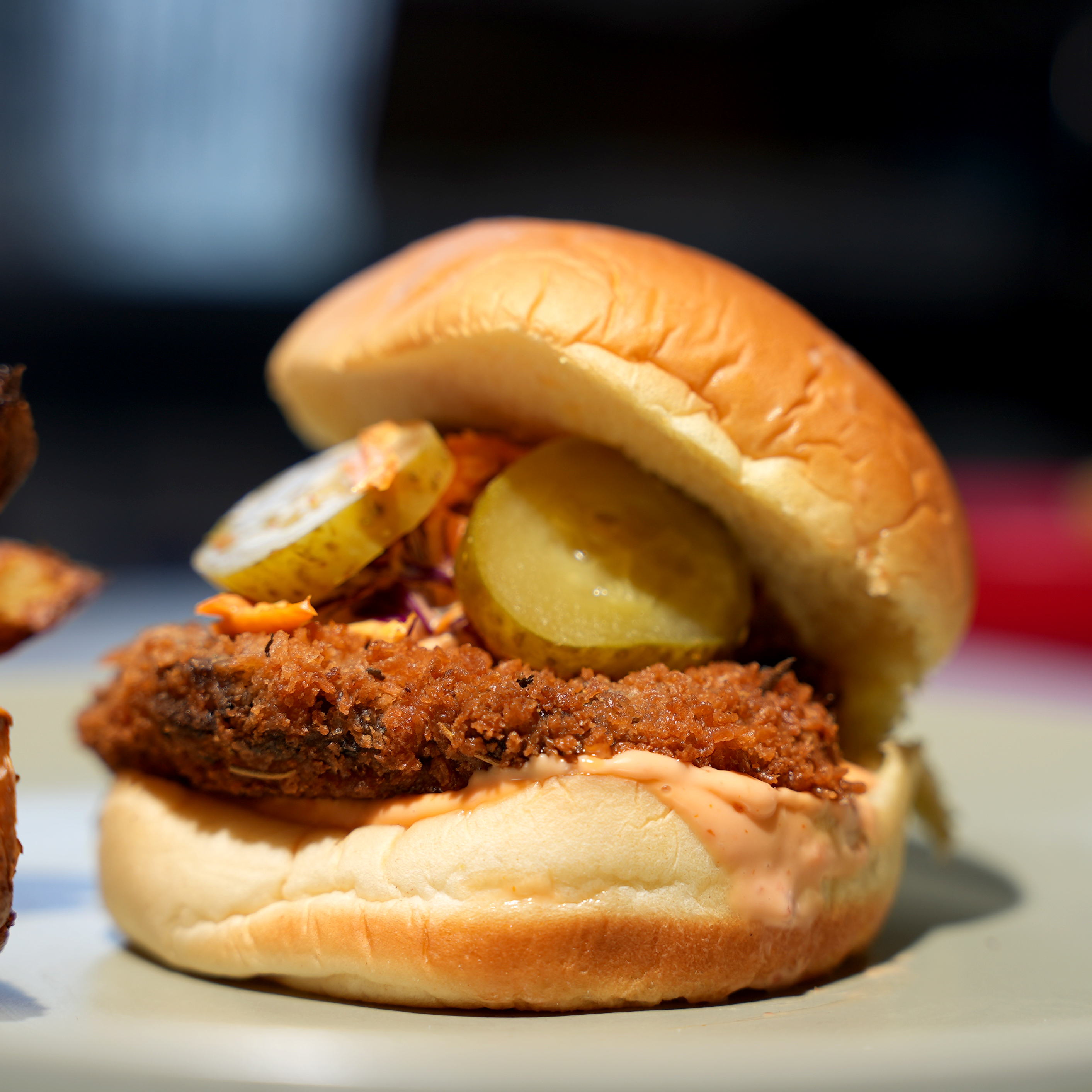 Crispy Lion's Mane Sandwich – Crisper
